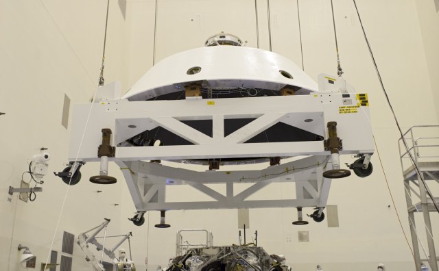 Backshell Meets Rover! - NASA Science
