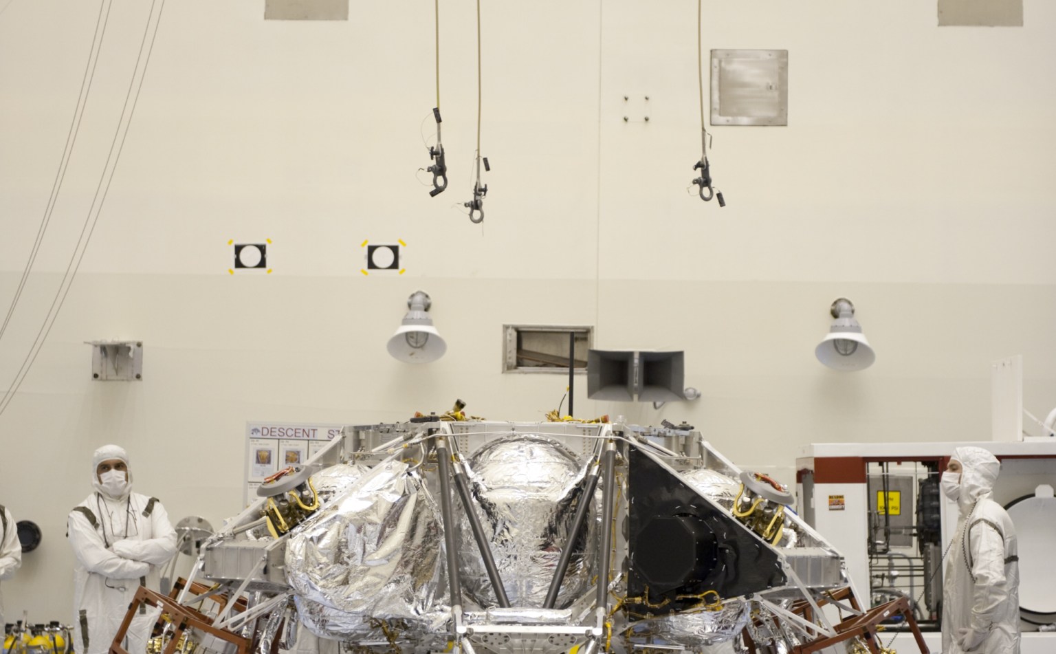 Descent Stage Gets Ready - NASA Science