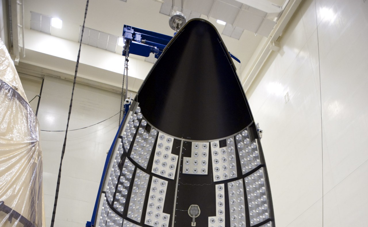 Payload Fairing Upright - NASA Science