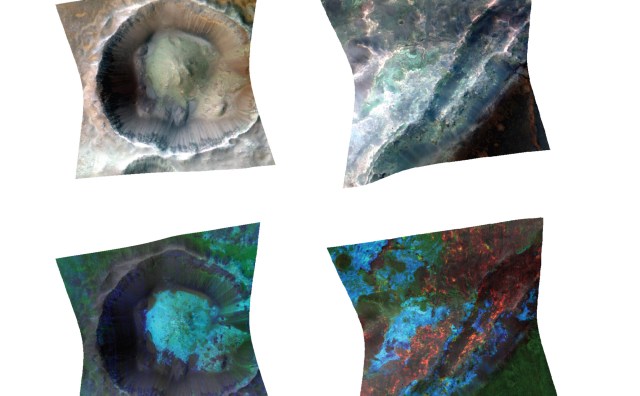 Clay Minerals in Craters and Escarpments on Mars - NASA Science