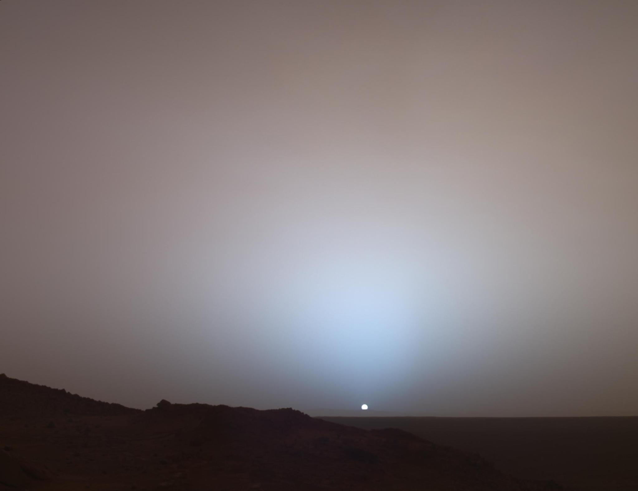 A Martian Sunset - NASA Science