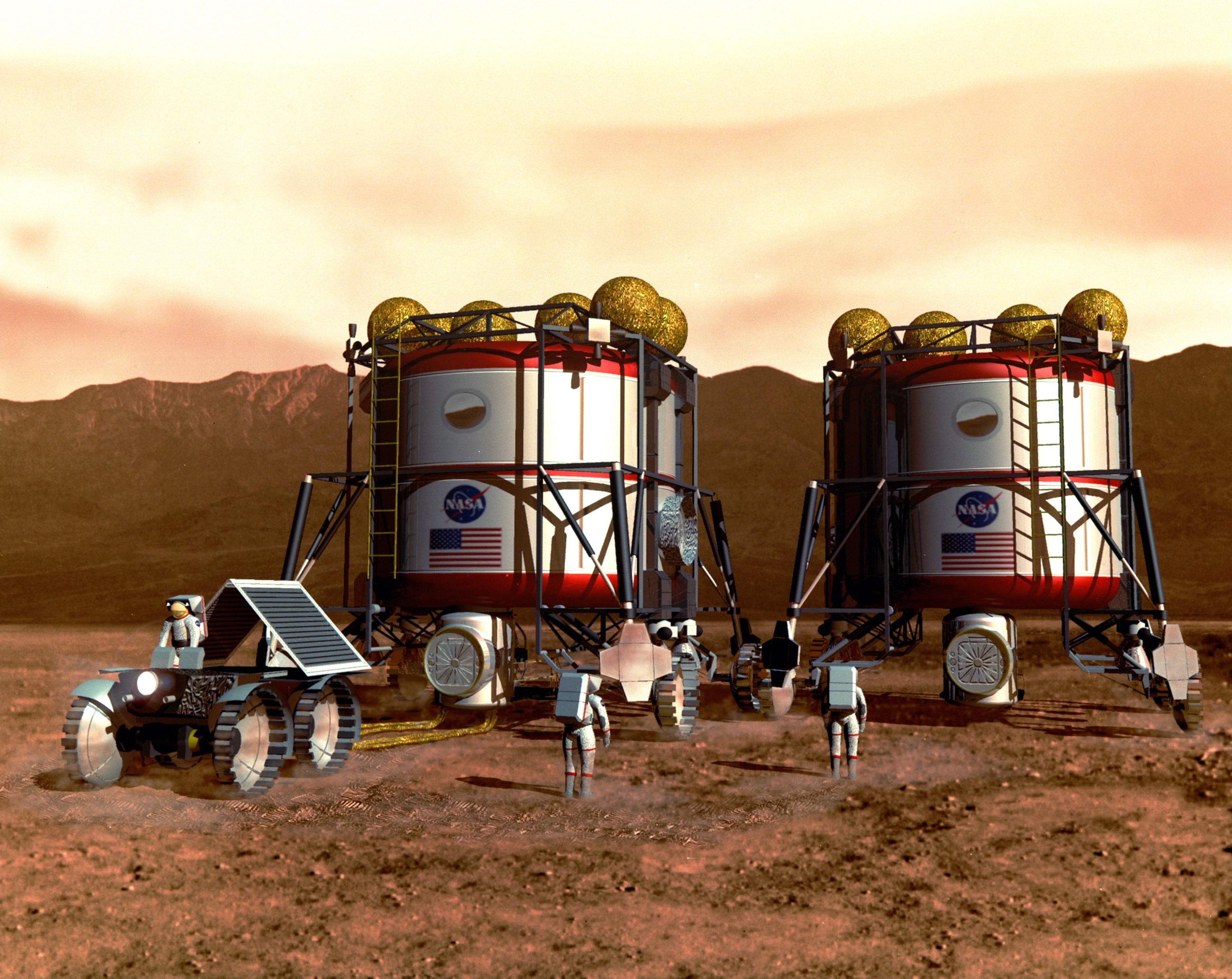 Two Habitats on Mars - NASA Science