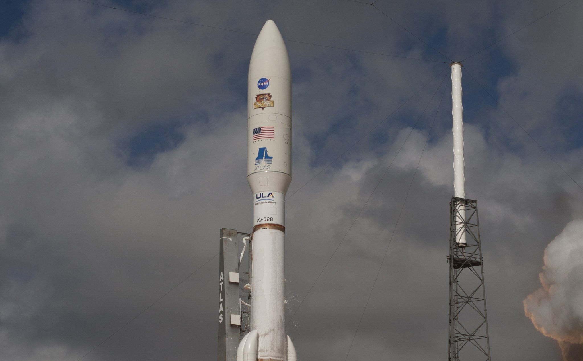 Launching The Atlas V Rocket - NASA Science