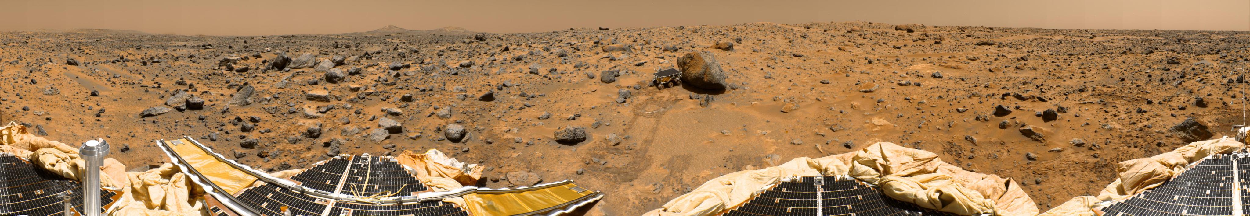 Color Enhanced Version of 360-degree Panorama - NASA Science Color Enhanced Version of 360-degree Panorama - NASA Science