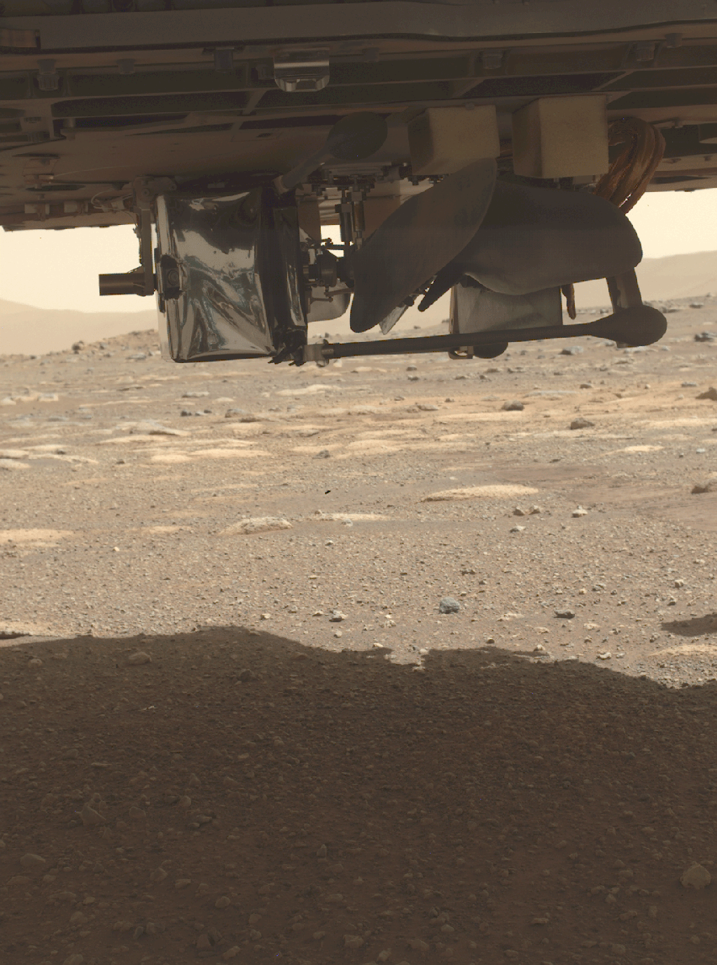 Ingenuity Helicopter's Launch Lock is Released - NASA Science