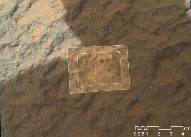 Mars Hand Lens Imager Nested Close-Ups of Rock 'Jake Matijevic' - NASA ...