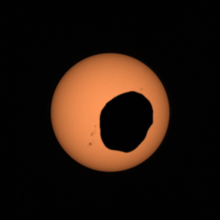 Perseverance Rover Sees Solar Eclipse on Mars - NASA Science