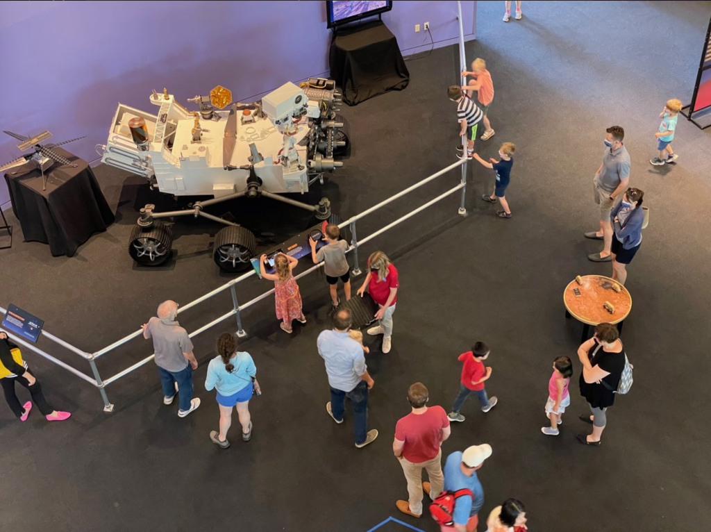 Public Meets Perseverance Rover Model - NASA Science