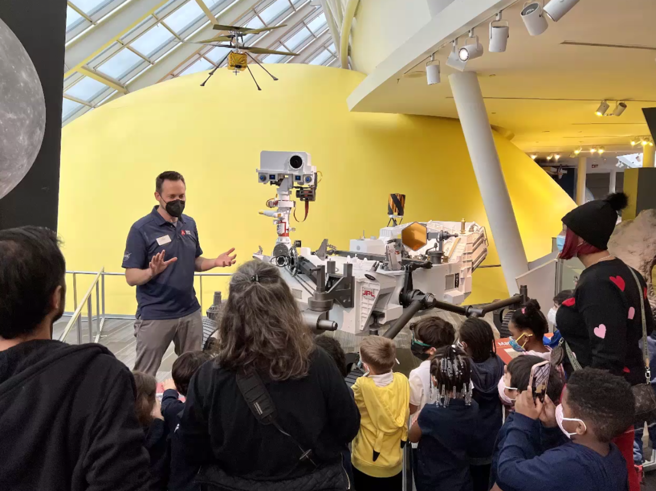Mars Rover and Team at Adler Planetarium - NASA Science