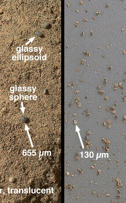 Windblown Sand from the 'Rocknest' Drift - NASA Science