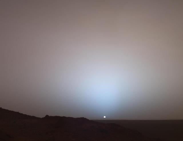 A Martian Sunset - NASA Science