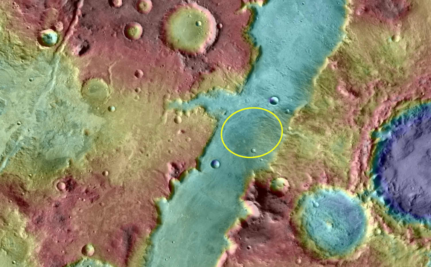 Nili Fossae Trough - NASA Science