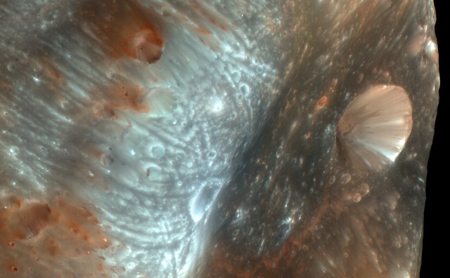 Phobos from 6,800 Kilometers (Color) - NASA Science