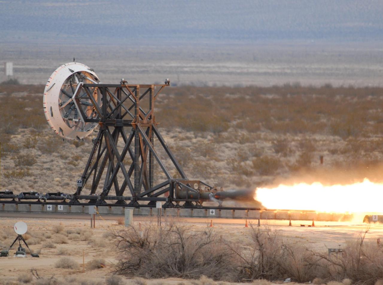 NASA Fires Up Rocket Sled Hardware at China Lake - NASA Science