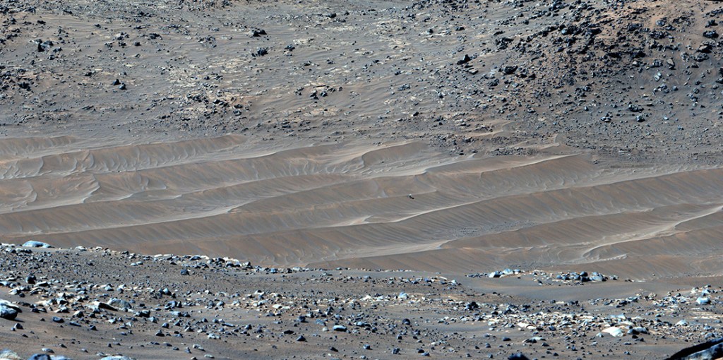 Farewell to Our Flying Friend and Closing in on the Crater Rim - NASA ...