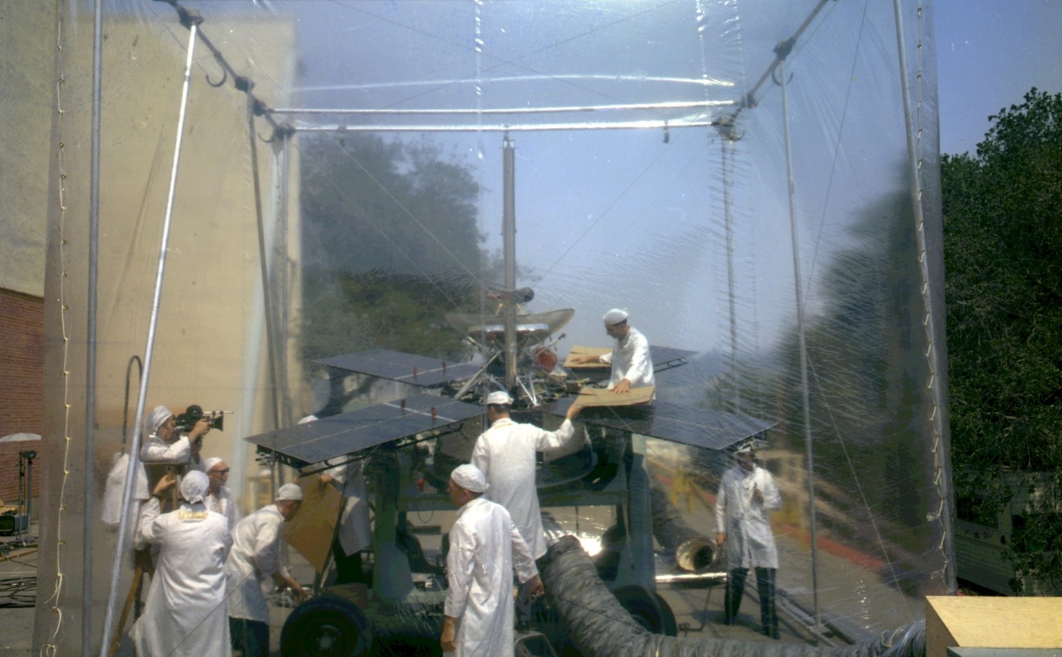 Mariner 4 Solar Panel Testing - NASA Science