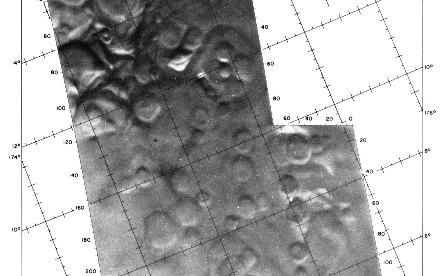 Orthographic shaded relief image using Mariner 4 frames 3 and 4 - NASA ...