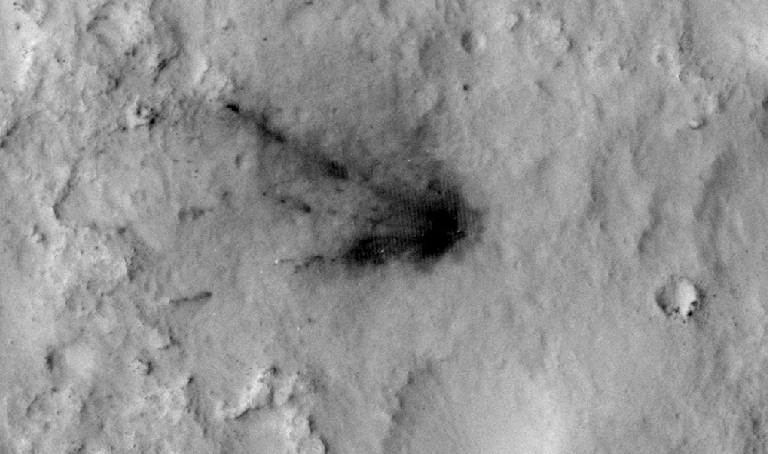 Changes in Scars From 2012 Mars Landing - NASA Science