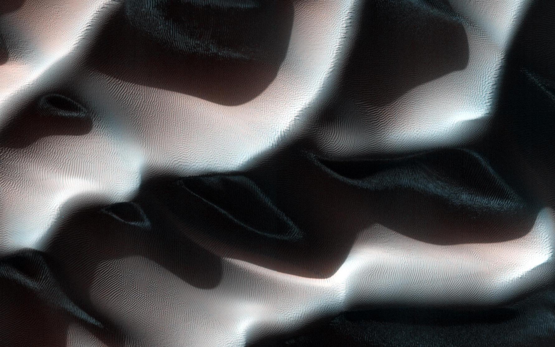 Frost in Dune Shadows - NASA Science
