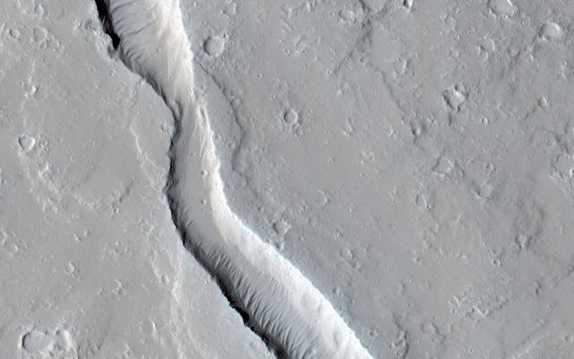 Lava Flow Near the Base of Olympus Mons - NASA Science