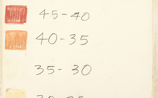 Color Key for First TV Image of Mars - NASA Science