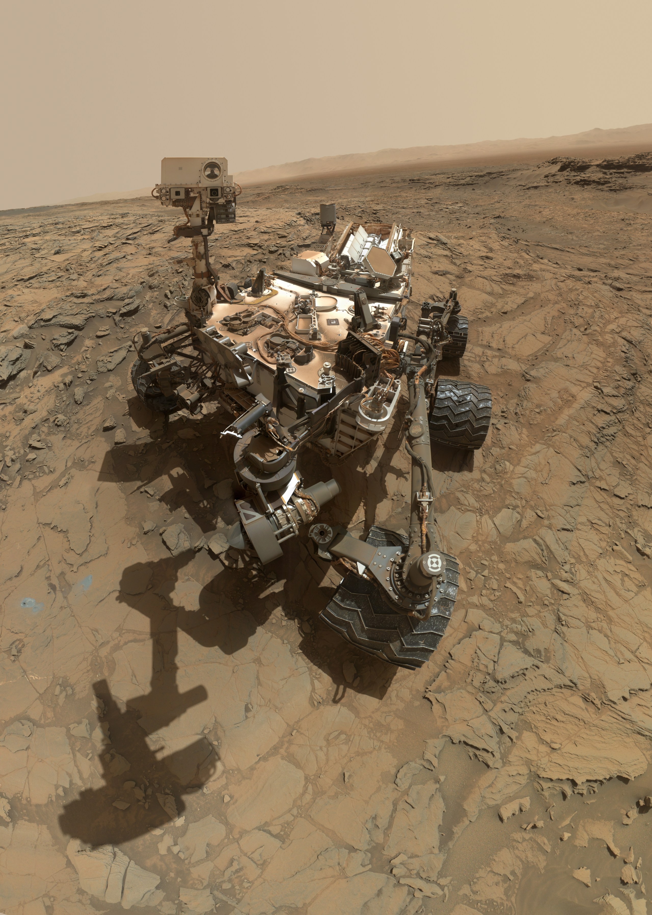 Curiosity Self-Portrait at 'Big Sky' Drilling Site - NASA Science