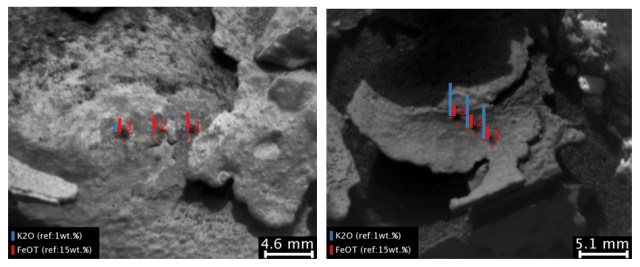 Dark, Thin Fracture-Filling Material - NASA Science