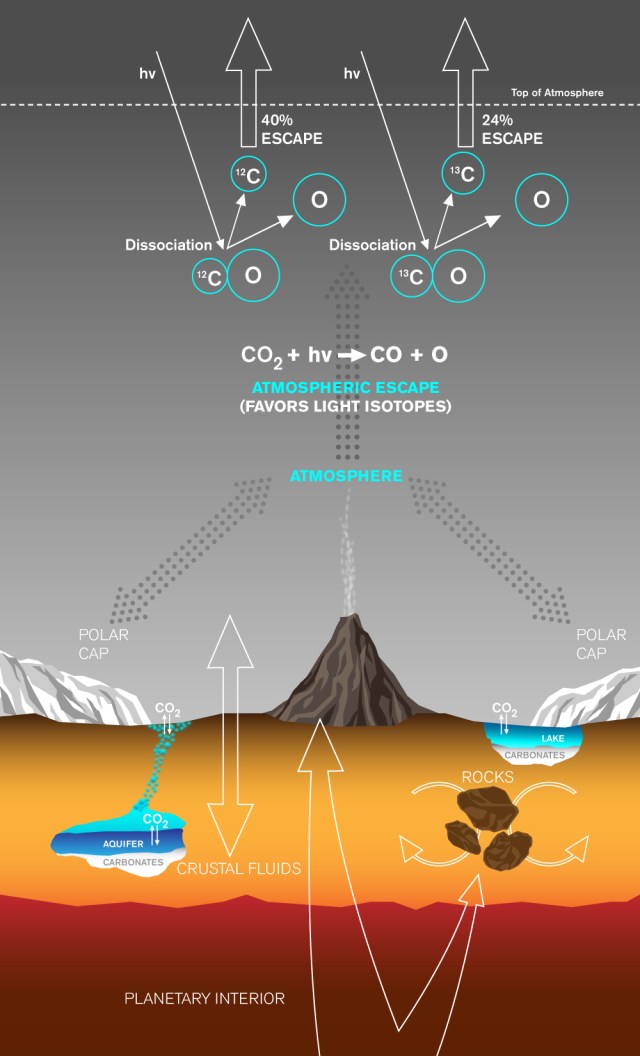 Carbon Exchange and Loss Processes on Mars - NASA Science