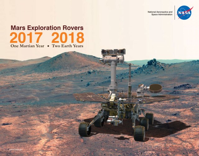 2017 - 2018 Mars Calendar - NASA Science