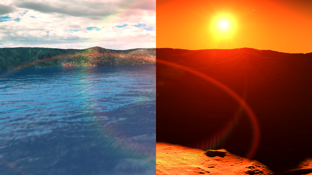 The Look of a Young Mars - NASA Science