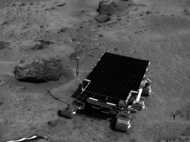 Sojourner near “Barnacle Bill” - NASA Science