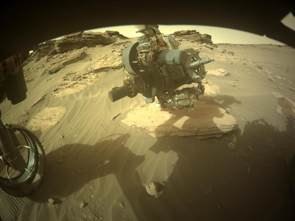 The Perseverance Robotic Arm Tightrope of Abrasion Proximity Science ...