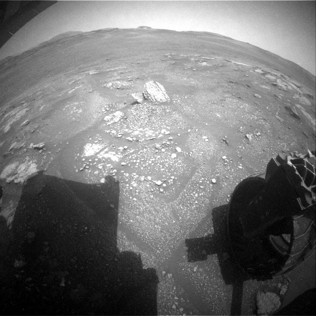 Sol 2340: And objects in the rear-view mirror may appear… interesting ...