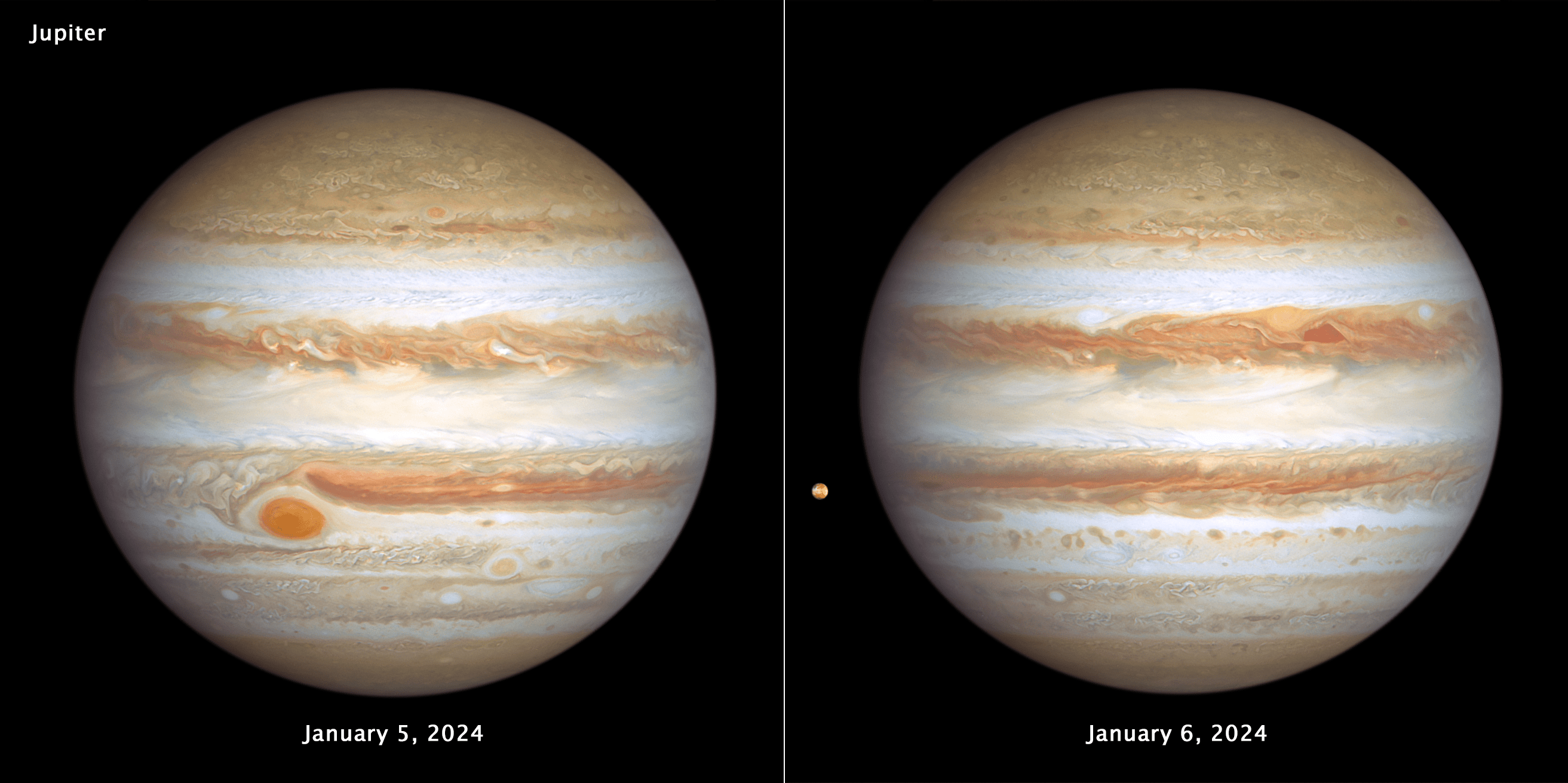 Hubble Tracks Jupiter's Stormy Weather - NASA Science