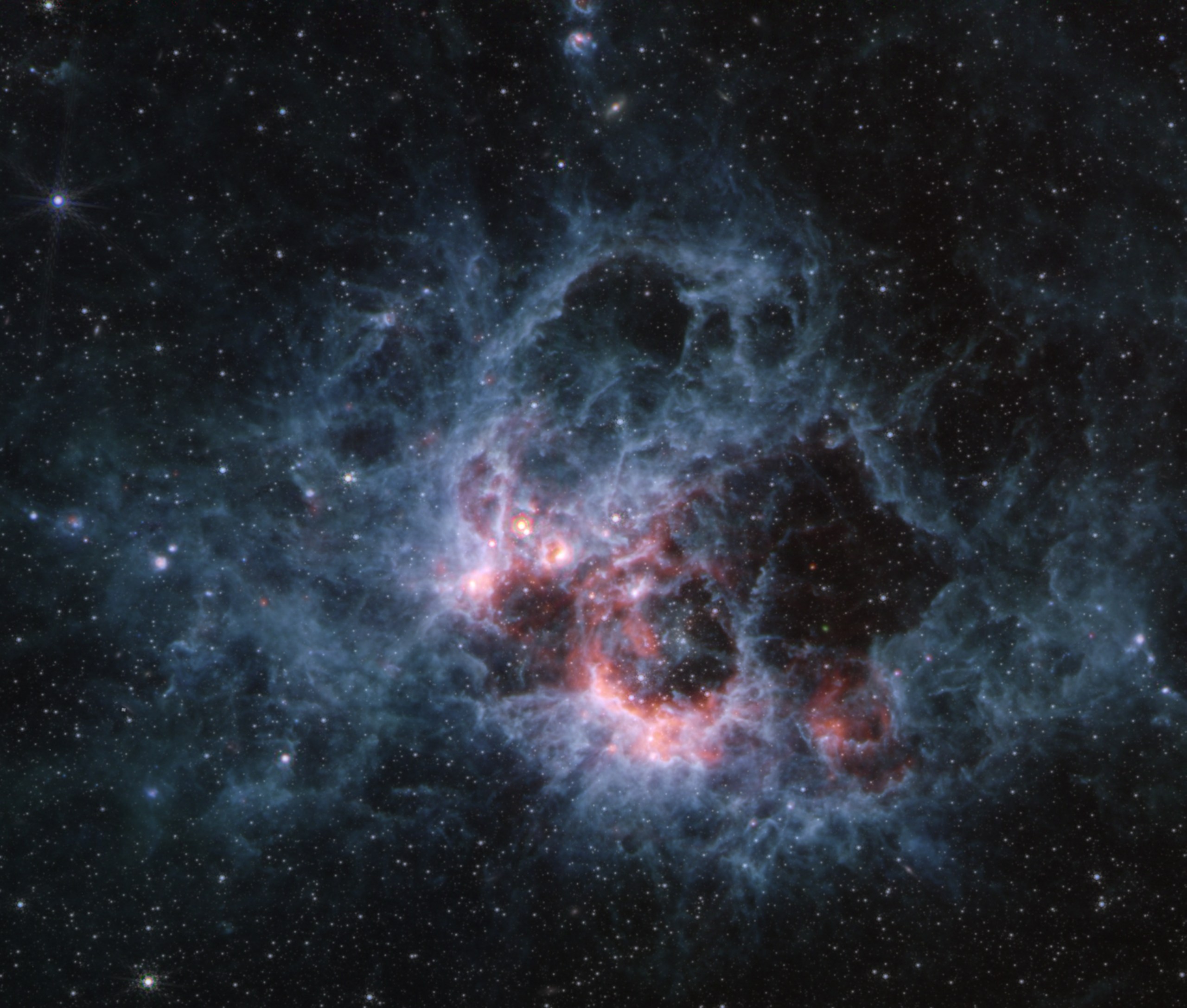 Peering Into the Tendrils of NGC 604 with NASA’s Webb - NASA Science