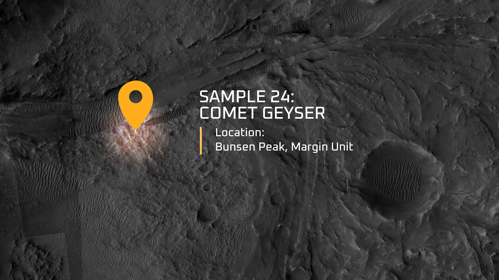 Meet the Mars Samples: Comet Geyser (Sample 24) - NASA Science