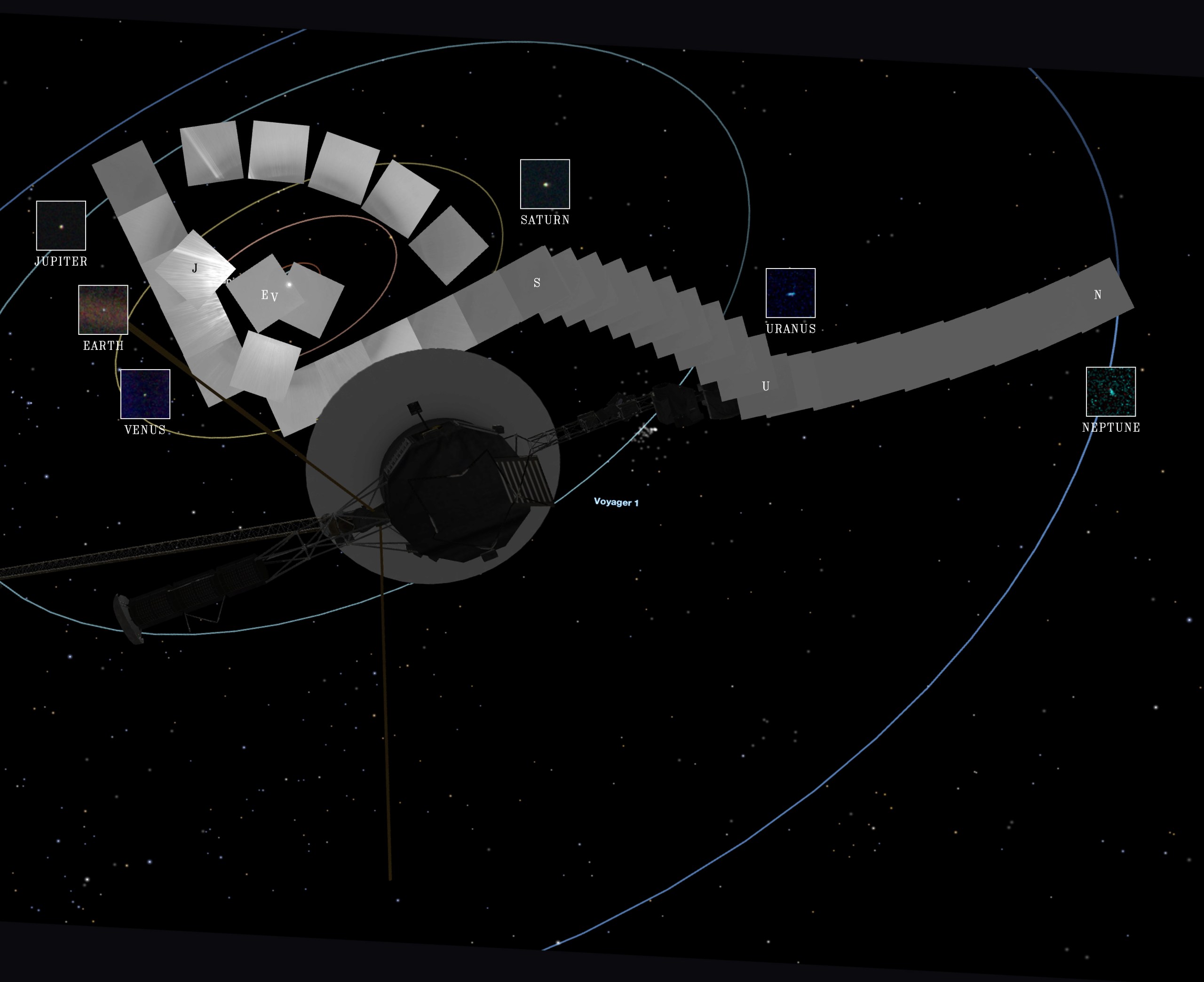 Voyager 1's Pale Blue Dot - NASA Science