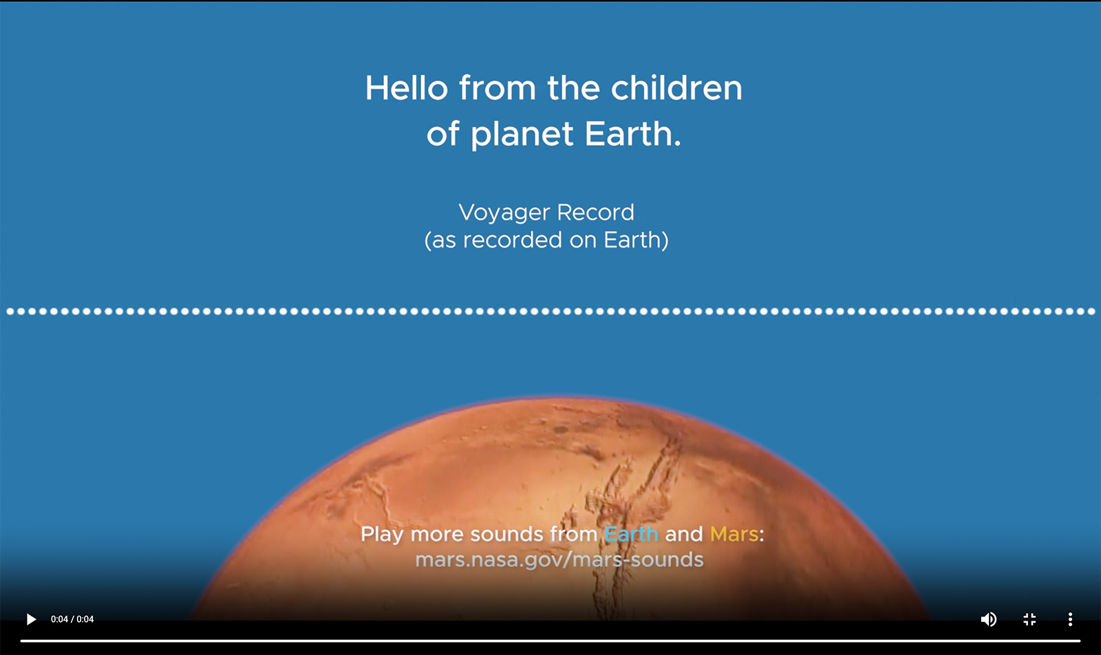 Sounds of Mars - NASA Science