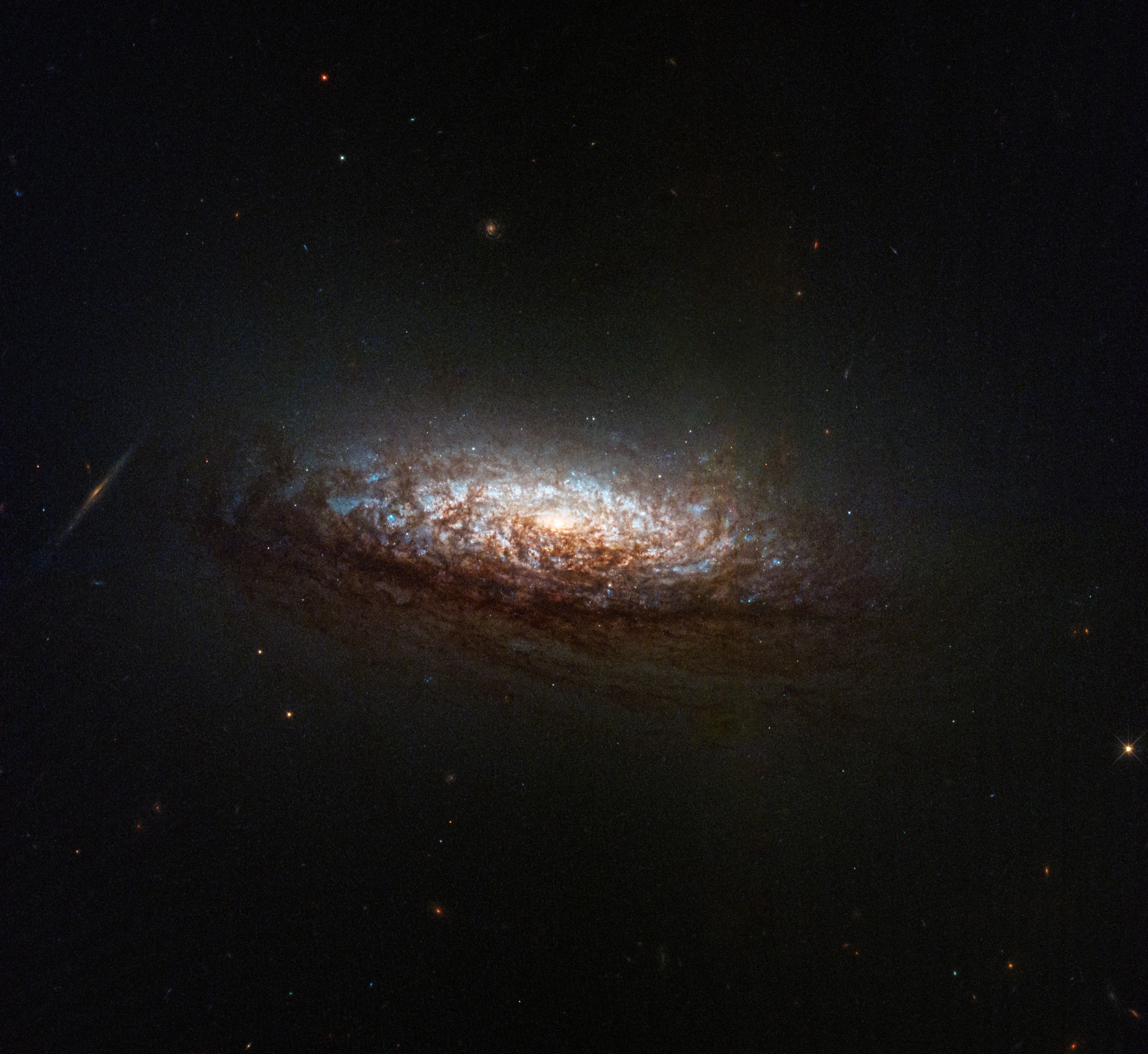 Hubble Captures Dusty Galaxy NGC 1546