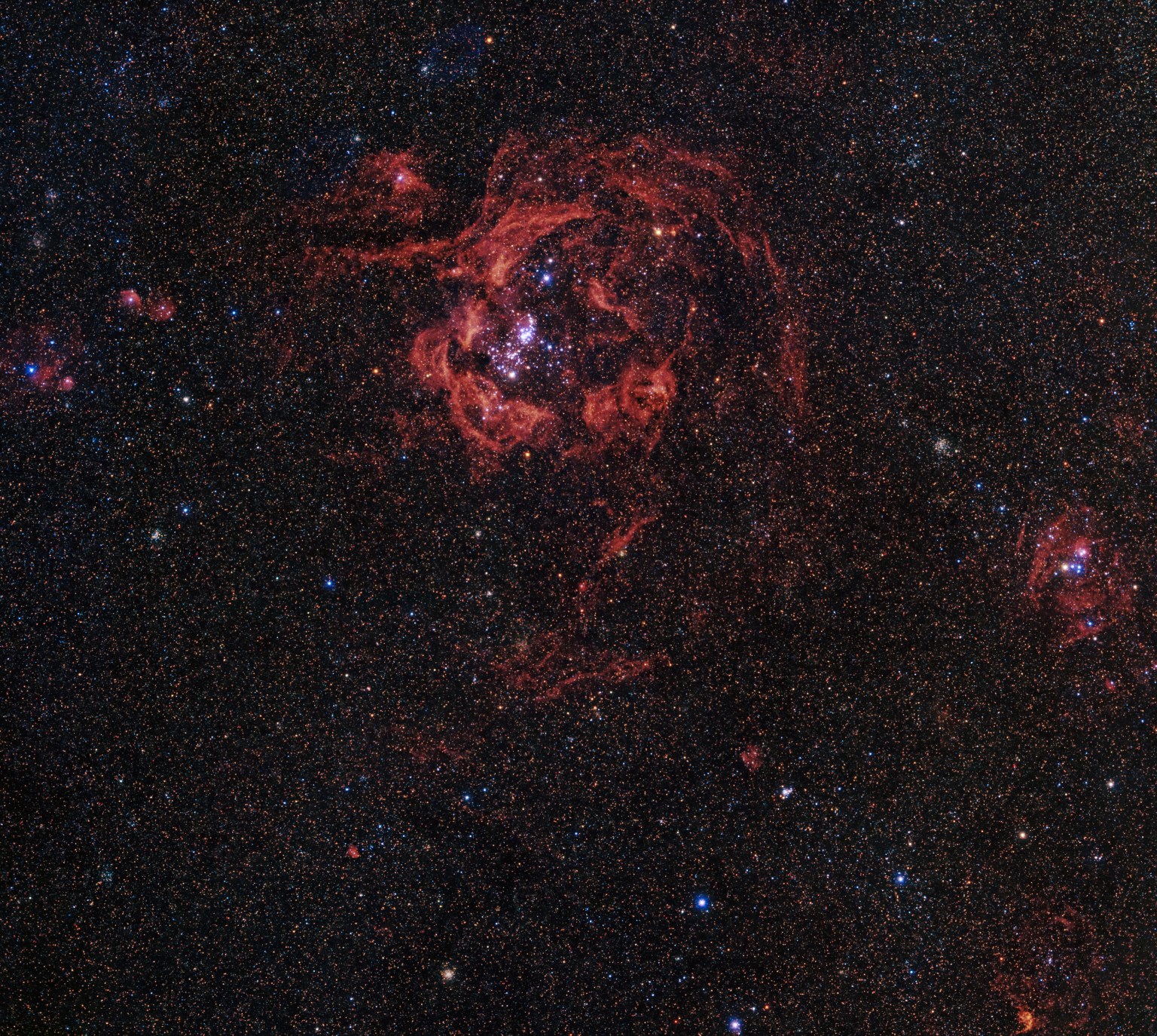 Hubble Zooms into the Rosy Tendrils of Andromeda - NASA Science