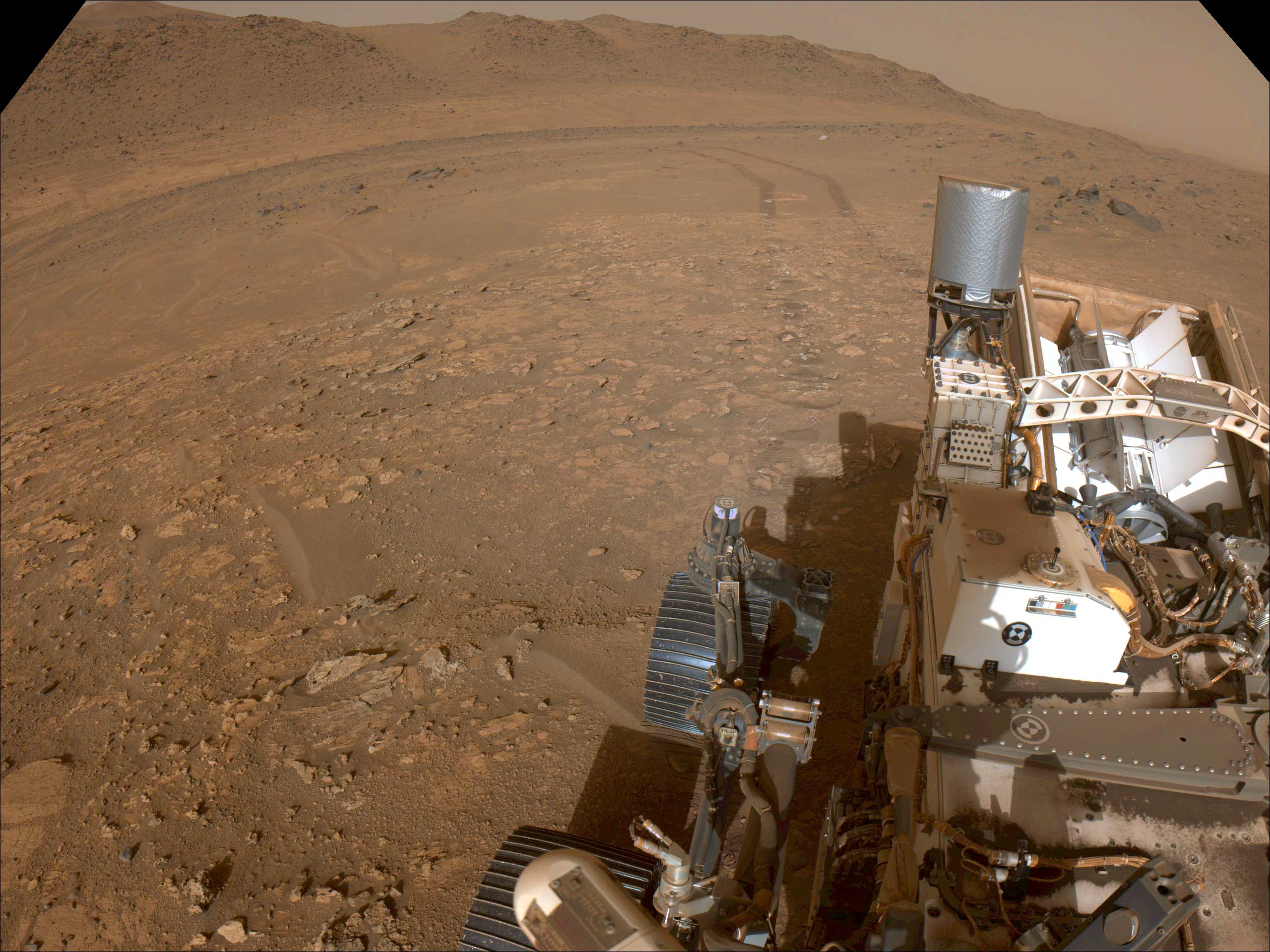 Perseverance Looks Back at ‘Bright Angel’ - NASA Science