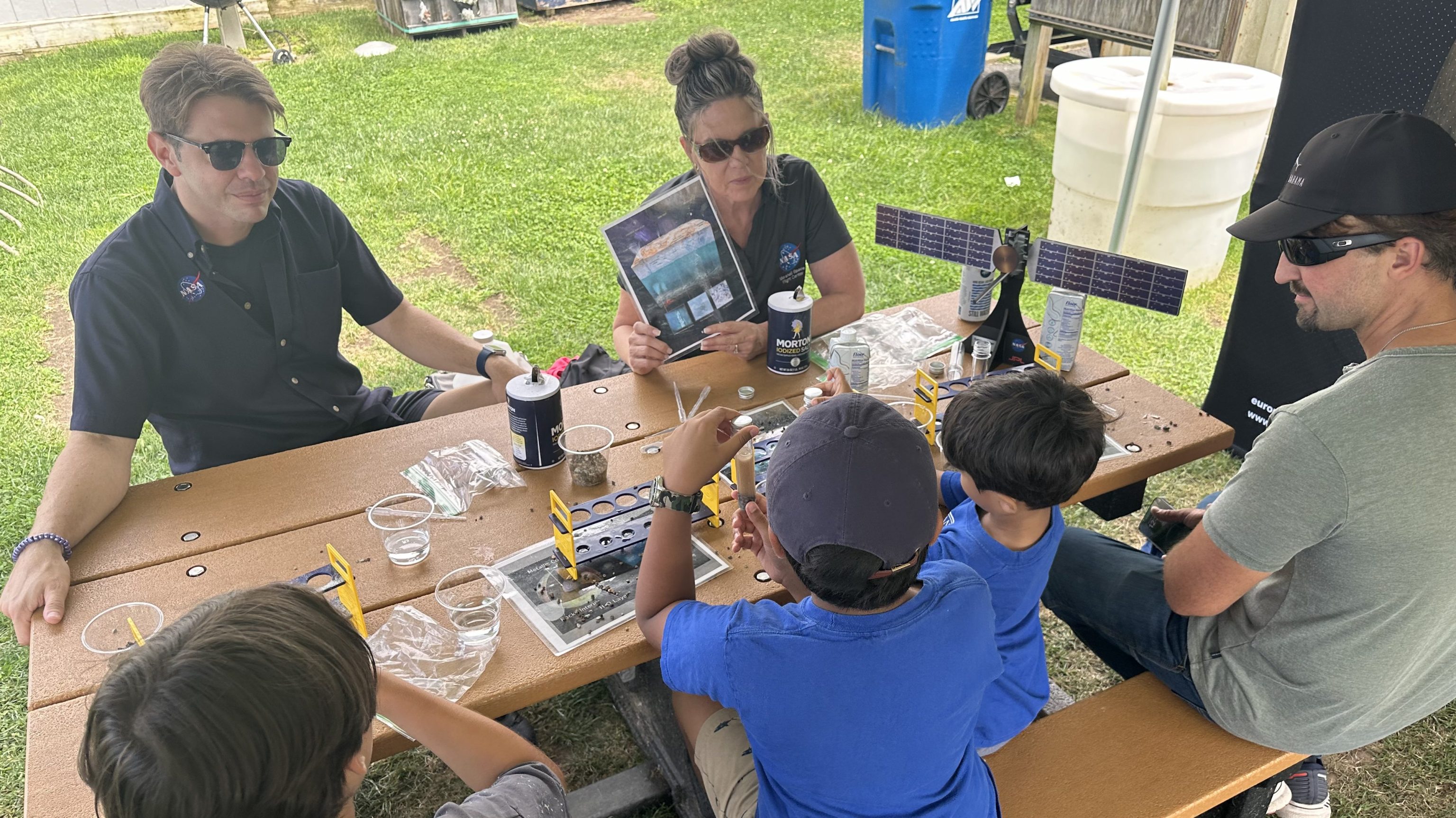 Children Learn About Europa at Woods Hole Science Stroll