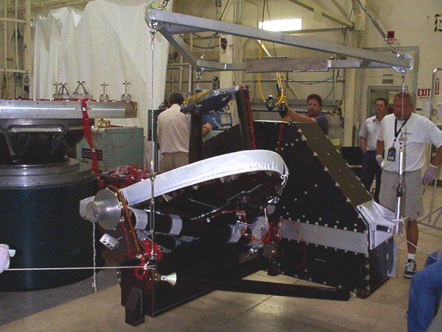 Aura’s Microwave Limb Sounder (MLS) instrument