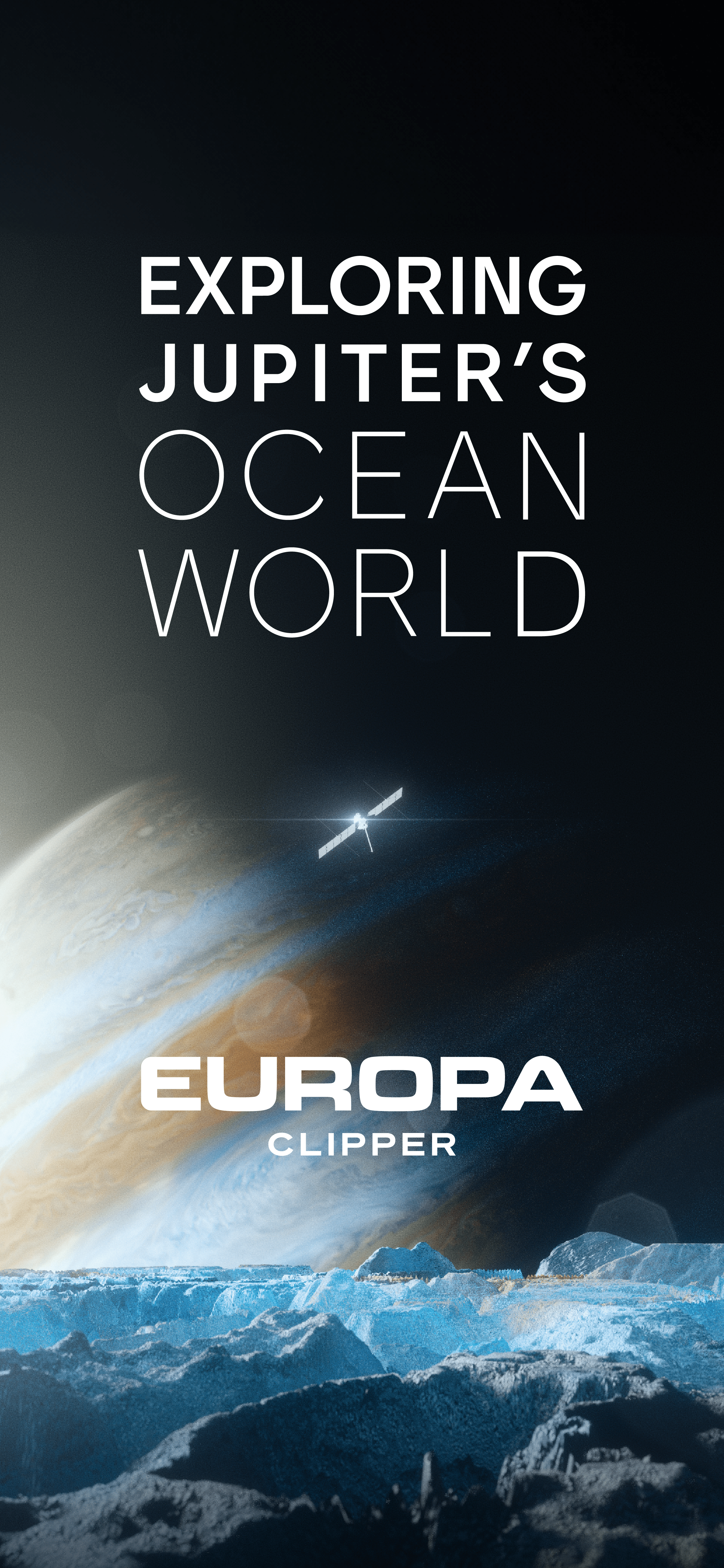 Europa Clipper: Exploring Jupiter's Ocean World: Posters and Wallpaper ...