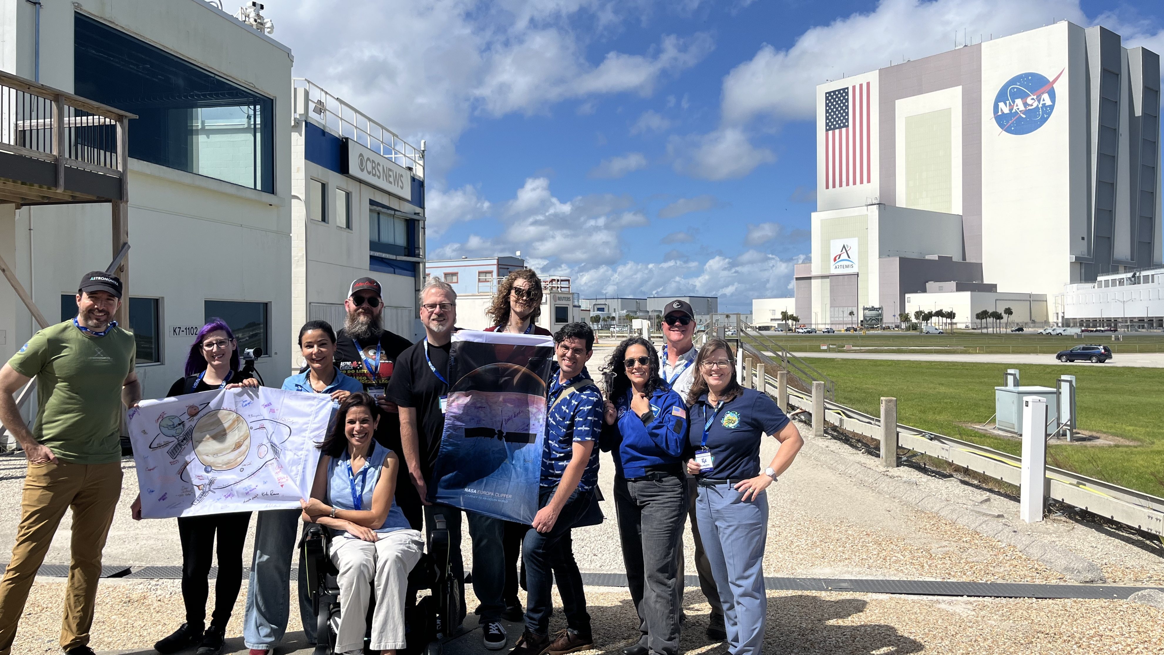 Social Media Producers Visit KSC as Europa Clipper Prepares to Launch ...