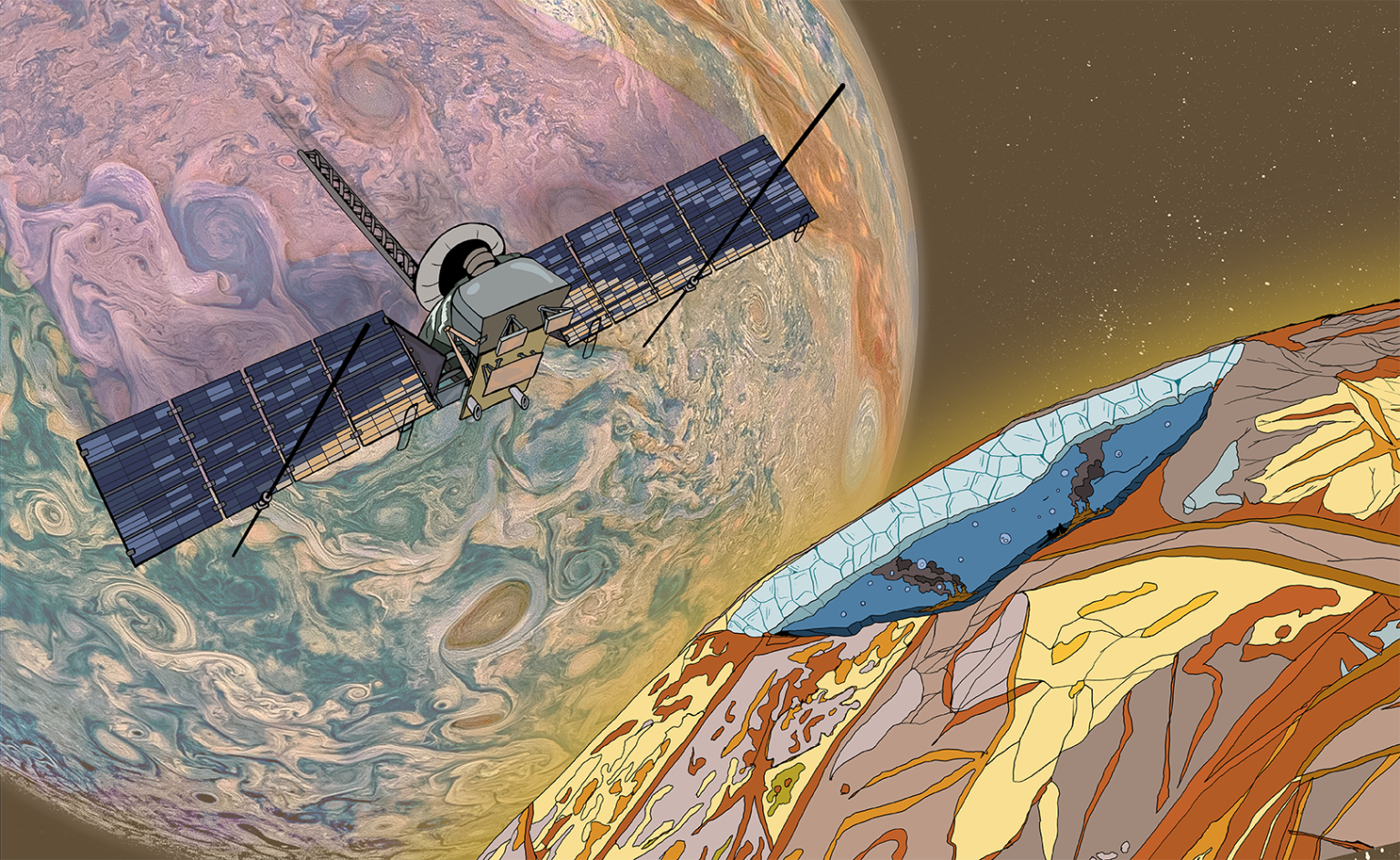 Juno Marks 50 Orbits Around Jupiter Nasa Science