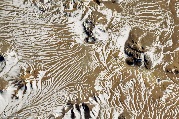 Rare Snowfall in the Atacama Desert - NASA Science