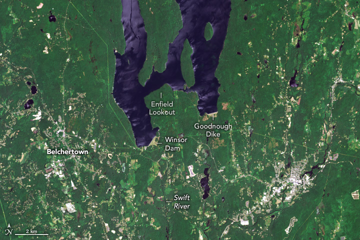 Lost Towns of the Quabbin - NASA Science