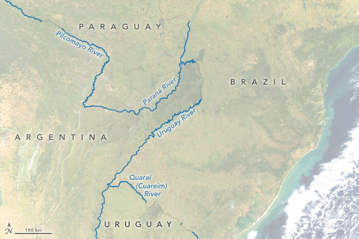 When Rivers are Borders - NASA Science